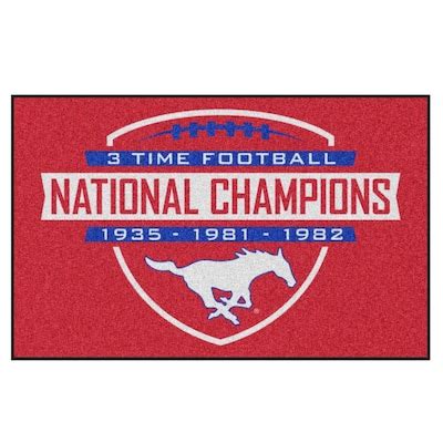 Smu Mustangs Decorative Mats At