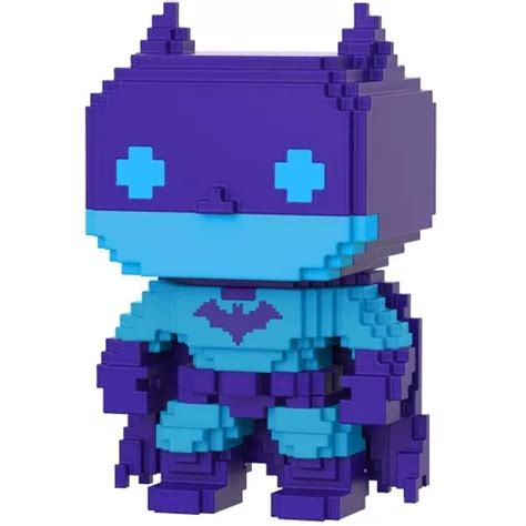Funko Pop Batman 01 8 Bit Purple Dc Super Heroes