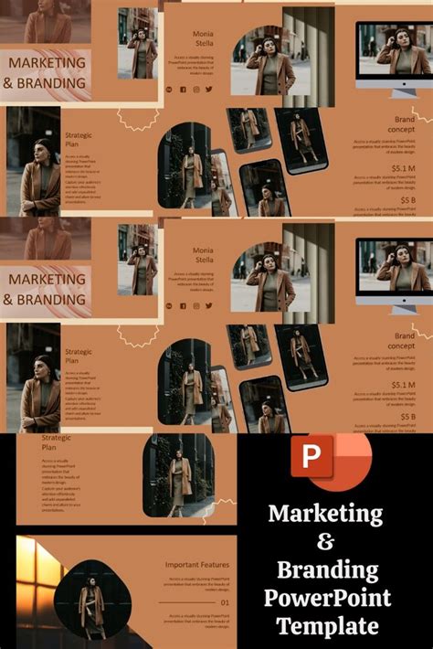 Marketing And Branding Powerpoint Template Brand Marketing Marketing