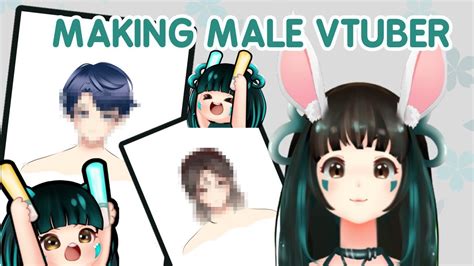 Bibu Nyoba Ngedesign Vtuber Cowo【drawing Vtuber】 Youtube