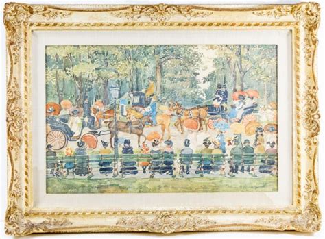 Sold At Auction Maurice Brazil Prendergast Maurice Prendergast