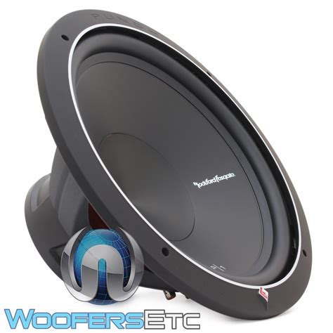 Rockford Fosgate P1s2 15 15 250w Rms Single 2 Ohm Punch Series Subwoofer