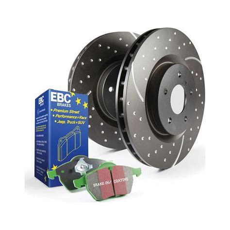 Ebc Brakes S10kf1537 S10 Kits Greenstuff 2000 And Gd Rotors