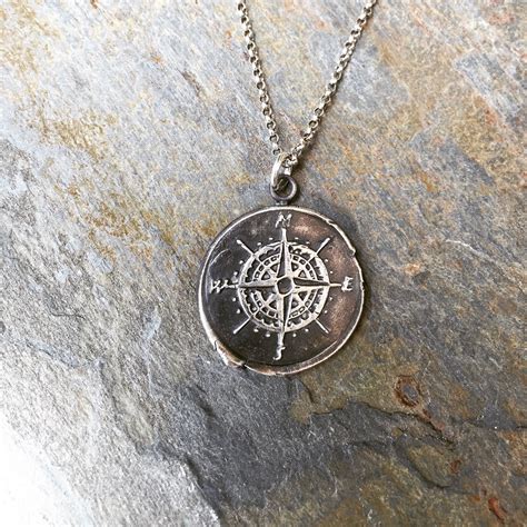 Mens Compass Rose Necklace At Johnnie Bell Blog