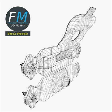 Small Chest Latch By Francescomilanese85 3docean