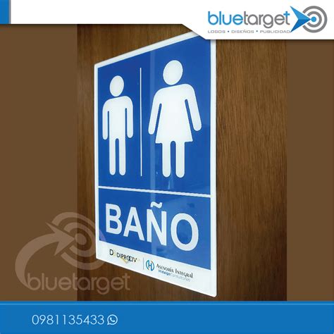 Señalética Normativa En Acrílico Bluetarget