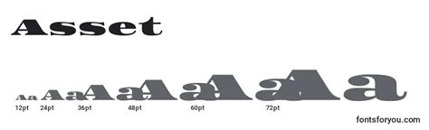 Asset Font Download For Free Online