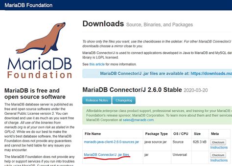 Mariadb Jdbc 연동하기 In Eclipse Java와 연동