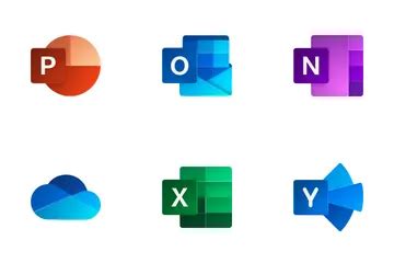 Office 365 Icon Packs Logos Symbols Free Download In Svg Png