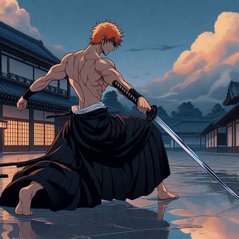 Bleach Shirtless Training By Wguayana On Deviantart