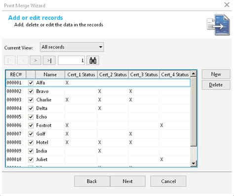 Format An Object Based On Mail Merge Field Info Coreldraw 2018 Coreldraw Graphics Suite