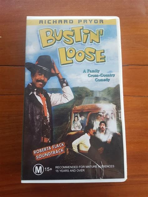 Vintage Bustin Loose Vhs Richard Pryor Cicely Tyson 1981 15 00