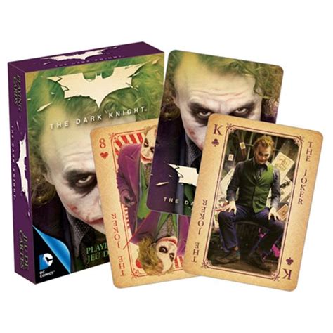 Batman The Dark Knight Joker Playing Cards Geekalerts