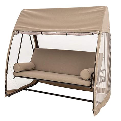 77 Ft Swinging Fabric Single Hammock With Mosquito Net Sorara Usa