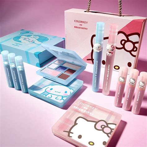Colorkey Cinnamoroll Makeup Kawaii Cartoon Cute Model Figure Ts