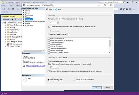 serveur ou service logiciel sql server activer les connexions à