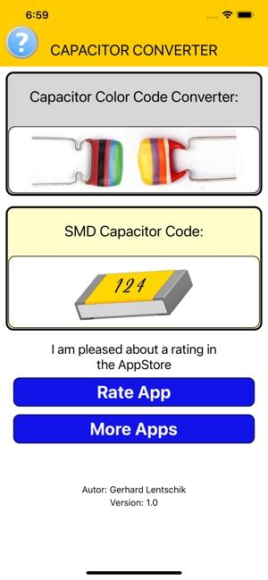 Smd Capacitor Code Calculator