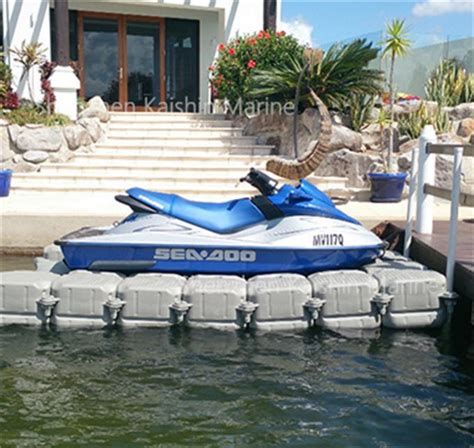 factory supply hdpe floating dock modular design for marine use