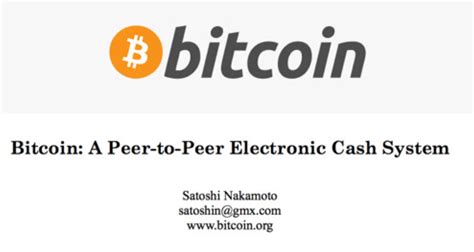 unveiling the bitcoin whitepaper poster a symbol of crypto revolution