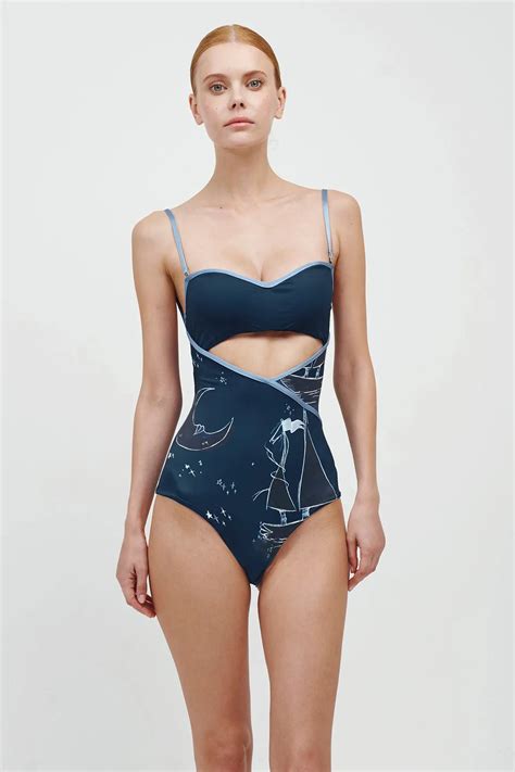 Sailing Moon One Piece Veranetta Swimwear