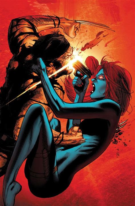 Wolverine Vs Mystique By Ron Garney Wolverine Marvel Mystique Marvel