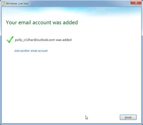 How To Manually Configure For Windows Live Mail 2011