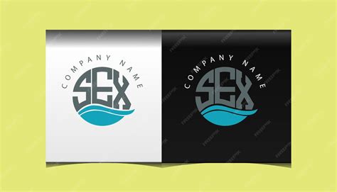 Premium Vector Sex Initial Modern Logo Design Vector Icon Template