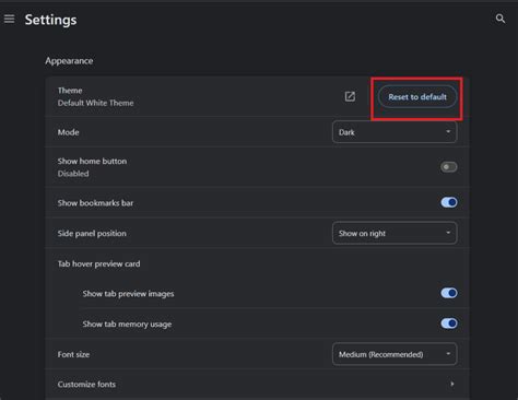 How To Set Chrome Theme To Default Techcult