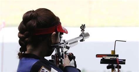 정미라 정확한 조준