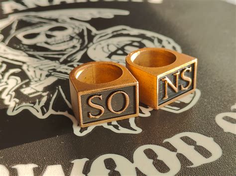 Sons Of Anarchy Rings By 3design Makerworld Download Free 3d Models