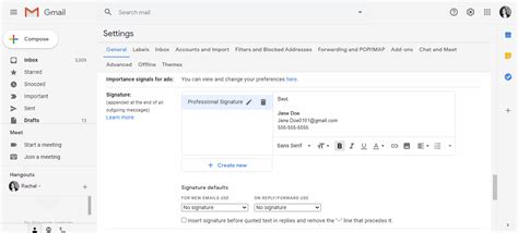 How To Switch Between Several Gmail Signatures Technipages