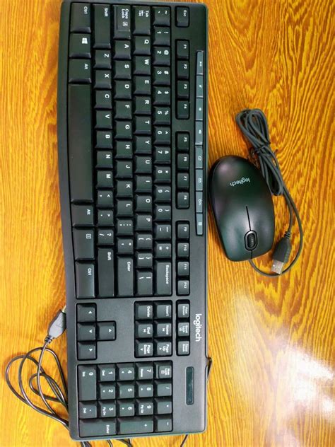 Logitech K200 Media Usb Keyboard Logitech M90 Optical Mouse Computers And Tech Parts