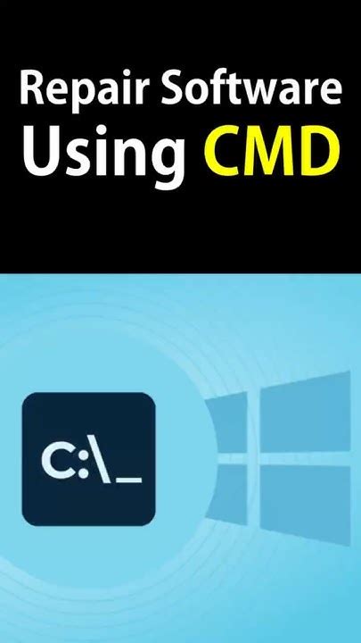 🚀💻 Repair Software Using Cmd Winget Repaircommand Techtips Youtube
