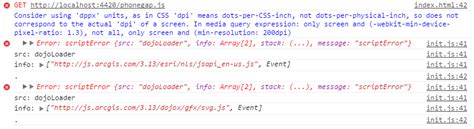 Dojo Loader Error Esri Community