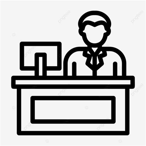 Cashier Accounting Vector Png Vector Psd And Clipart With