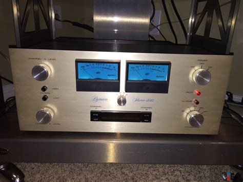 Dynaco Stereo 400 St 400 Power Amplifier W Optional Mc 4 Vu Meters