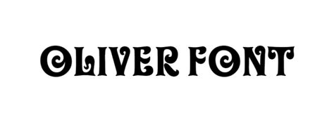 Oliver Font Dafontstyle