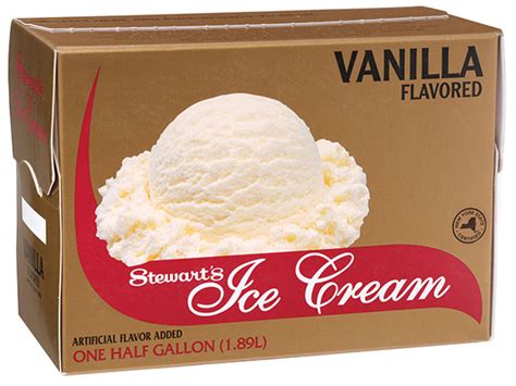Vanilla Ice Cream Flavor Stewarts Shops