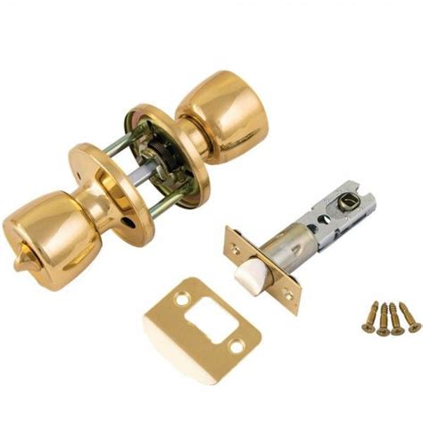 Era Brass Privacy Door Knob Set Jims Diy