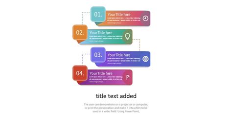 Colorful Slide With Four Options For Each Slide Google Slide Theme And Powerpoint Template