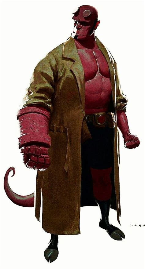 Hellboy Comic Concept Art