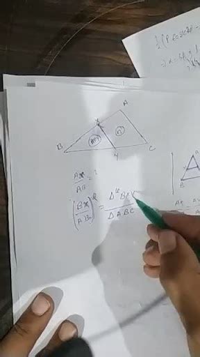 [solved] in figure the line segment xy is parallel to side ac of abc an