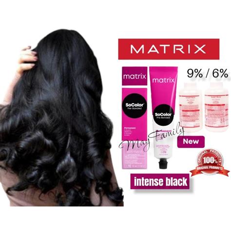 Jual Matrix Socolor 101nn Intense Black Oxydant Shopee Indonesia