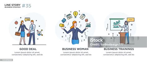 사업가와 일러스트 컨셉의 집합입니다 워크플로 성장 그래픽 비즈니스 개발 이정표 선형 그림 아이콘 인포그래픽 랜딩 페이지 사이트 인쇄 포스터 금융에 대한 스톡 벡터 아트 및