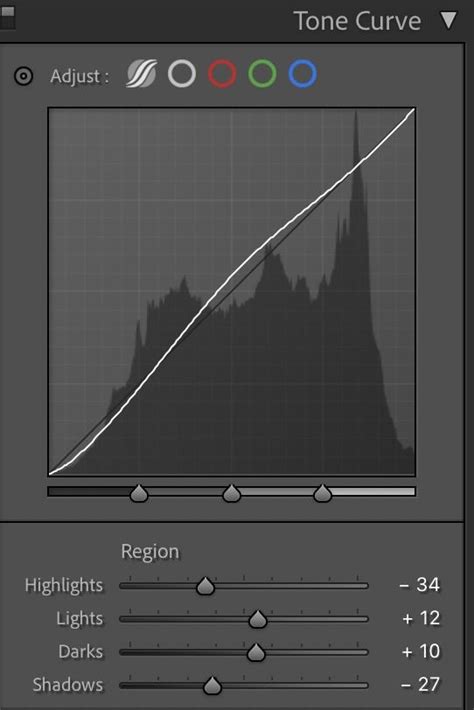 How To Edit Using The Tone Curve Tool In Lightroom Lightroom Light