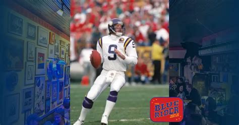 Hang Out With Tommy Kramer Savorminot