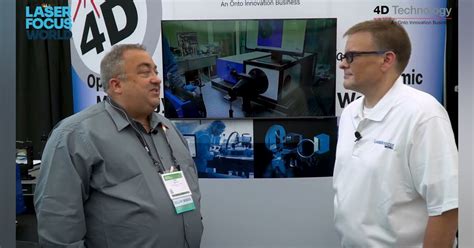 4d Technology Phasecam 6110 Dynamic Interferometer Laser Focus World