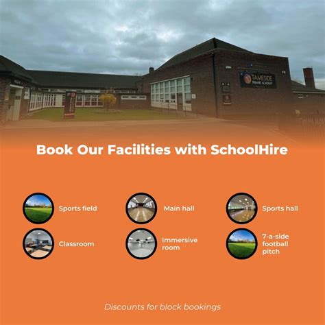 Hire Our Facilities Tameside Primary Academy