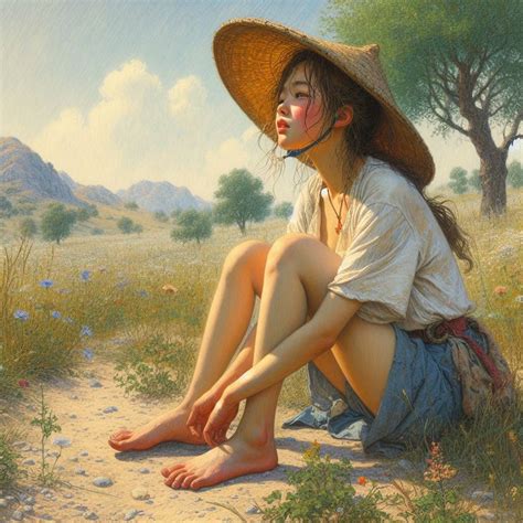 Farm Girl Under The Scorching Sun 6 By Ibreeze23 On Deviantart