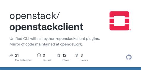 Github Openstackopenstackclient Unified Cli With All Python